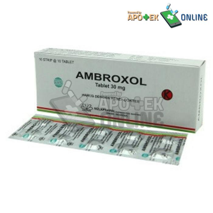 Jual AMBROXOL 30MG 1 STRIP 10 TABLET - Kota Bekasi - Apotek Rafka ...