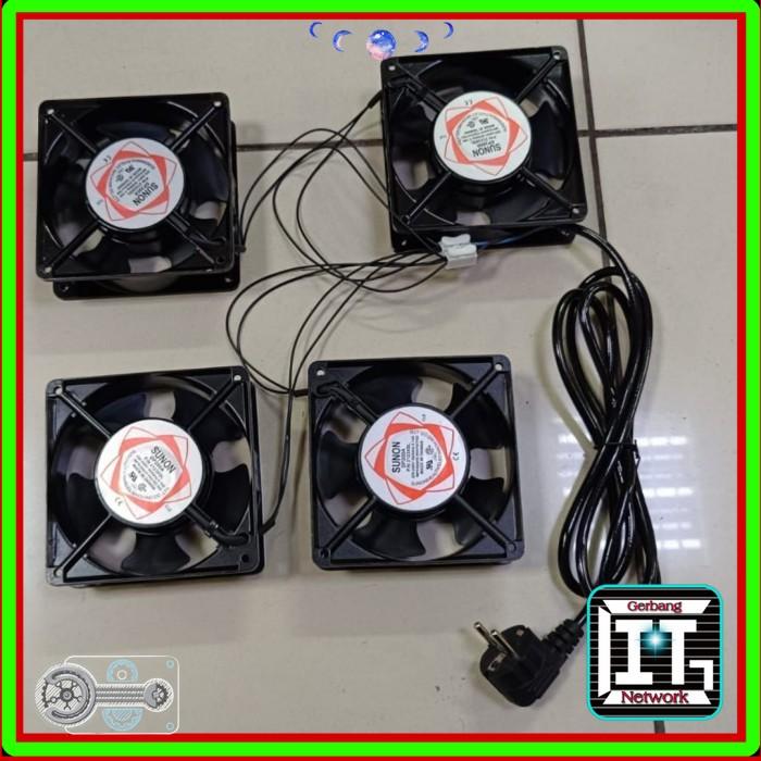 Jual Fan Rack Server / Kipas Rack Server / Roof Fan 4 Fan - Jakarta ...