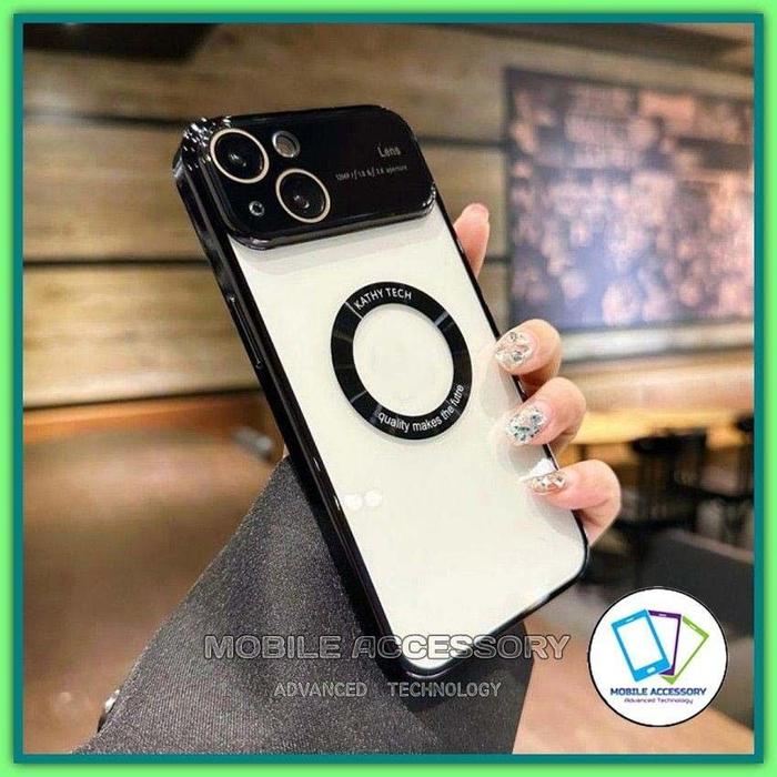 Jual Hardcase Clear Magsafe Ipone 13 Hardcase Vision Camera Proteksi ...