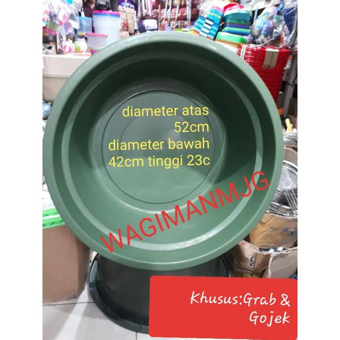 Jual Baskom Plastik Besar Diameter 52cm/Ember Plastik besar/Bak 24 ...