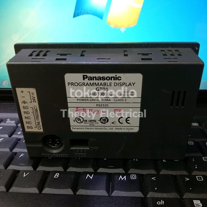 Jual Panasonic Programble Display GT01 AIGT0030B 24Vdc 0.08A GT01 Best ...