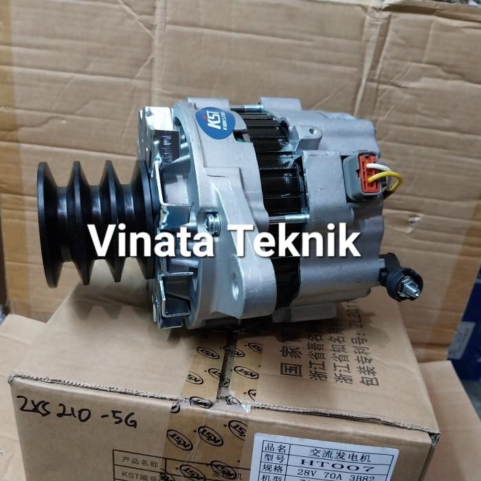 Jual Alternator Dinamo Ampere HITACHI Zaxis210-5G 210-5G 6HK1 24V (3 ...