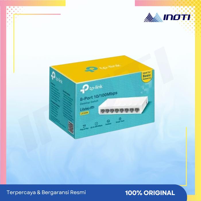 Jual Tp-Link Tplink LS1008 Lite Wife 8-Port 10/100Mbps Desktop Switch - Jakarta Barat - inoti ...