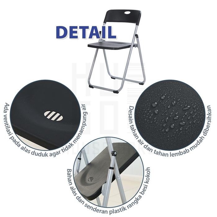Jual Produk HUGO Kursi Makan Plastik Lipat Minimalis Kursi Kerja Kantor ...