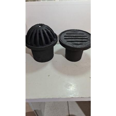 Jual (Lntp) Roof Drain Cast Iron/Besi 4 Inch. Saringan Talang Air Besi ...