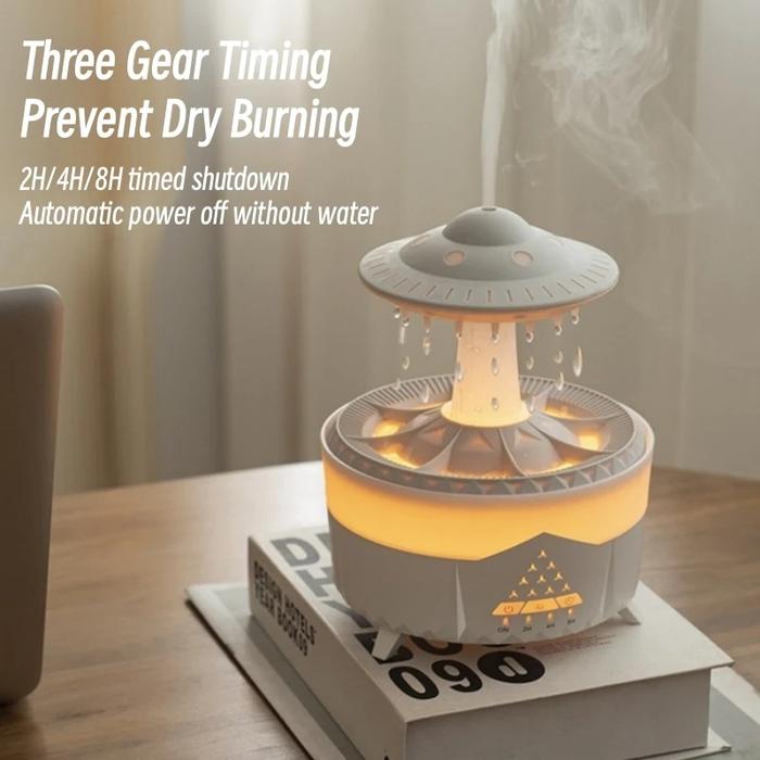 Jual Ufo Raindrop Remote Control Aroma Diffuser Electric Ultrasonic Air ...