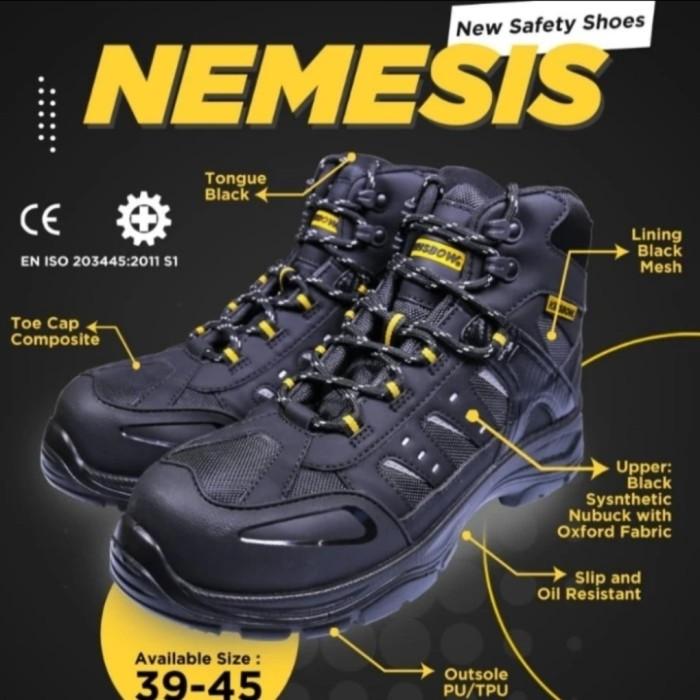 Jual sepatu safety krisbow nemesis 6 inch Best - Kota Surabaya - LAMOON ...