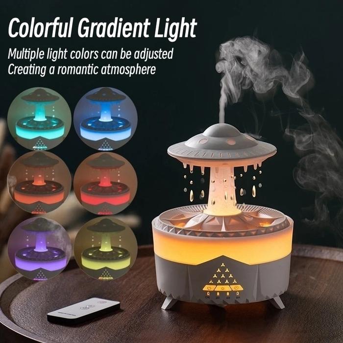 Jual Ufo Raindrop Remote Control Aroma Diffuser Electric Ultrasonic Air ...