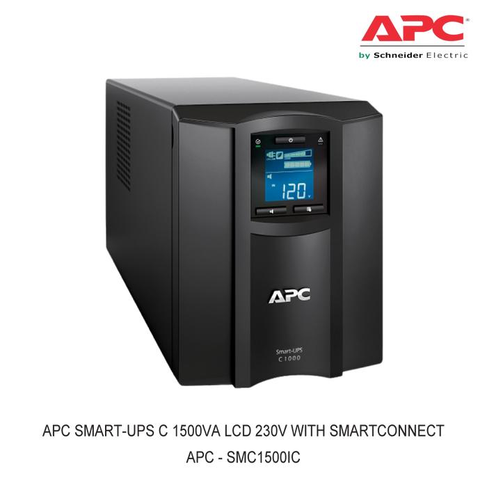 Promo UPS APC 1500VA SMART UPS C LCD 230V WITH SMARTCONNECT Cicil 0% 3x ...