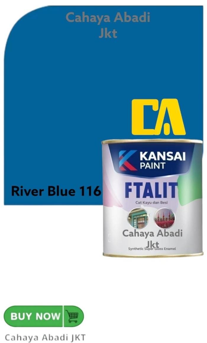 Jual CAT MINYAK KAYU BESI FTALIT 116 RIVER BLUE 1KG - Jakarta Pusat ...