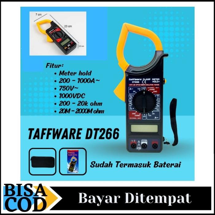 Jual Digital Clamp / Digital Clamp Amper / Tang Ampere / Alat Ukur ...