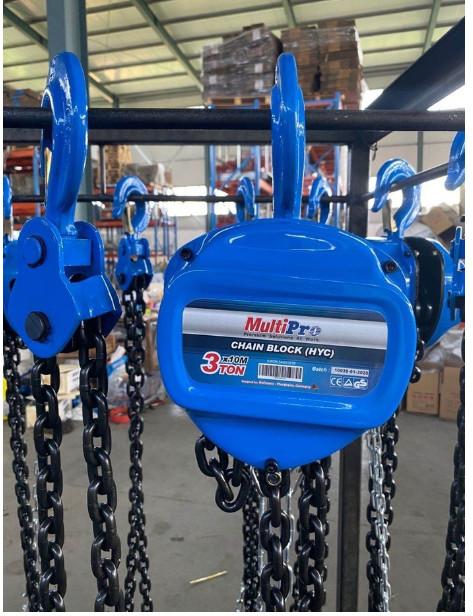 Jual MULTIPRO CHAIN BLOCK - CHAINBLOCK - TAKEL - KATROL 3 TON x 10 MET ...