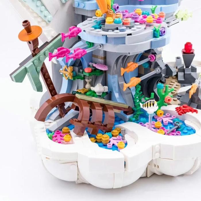 Jual Princess Mermaid Royal Clamshell Underwater Palace Dream Castle ...