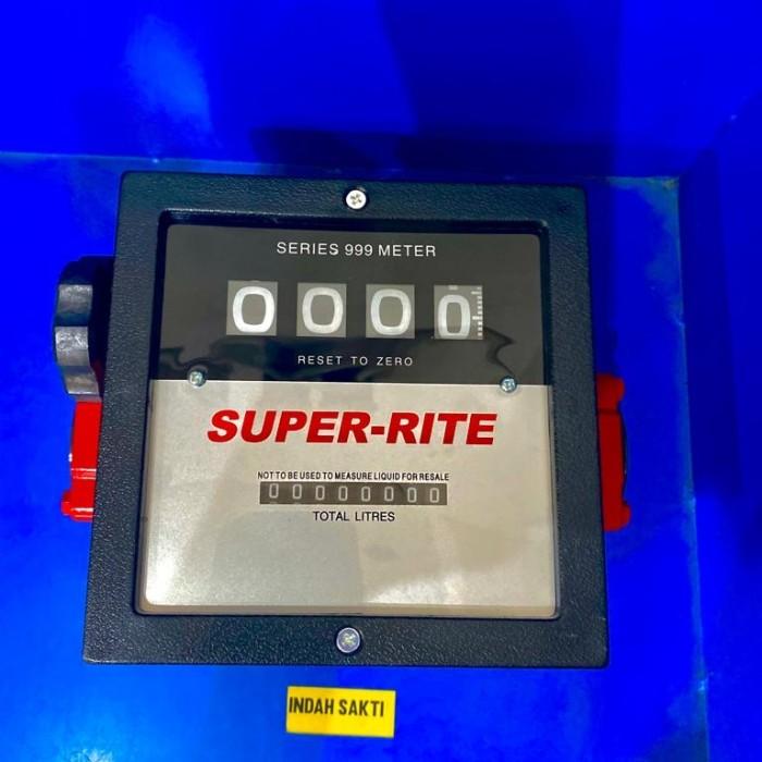 Jual SUPER-RITE FLOWMETER 1.5 INCH 4 DIGIT DOMAX METERAN SOLAR FLOW ME ...