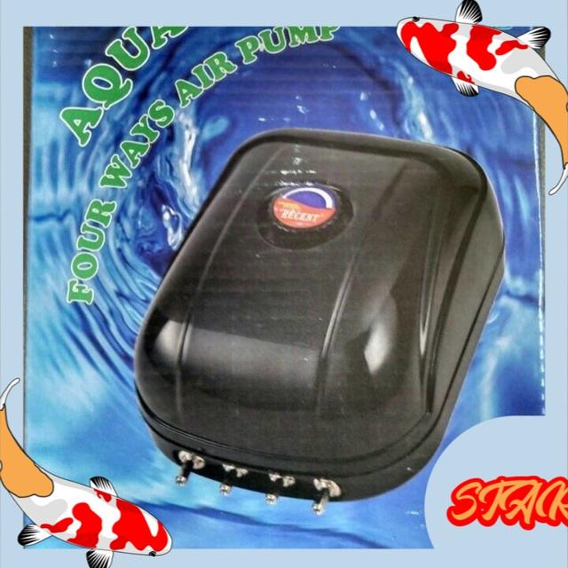 Jual Aquarium air pump 4 out put lubang recent Rc 9906 Rc 9904 sekelas ...