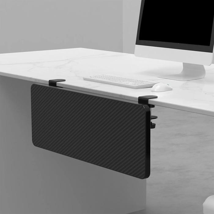 Jual Clamp On Desk Extender Tray Sturdy C Clamp Mount Ergonomic Table ...