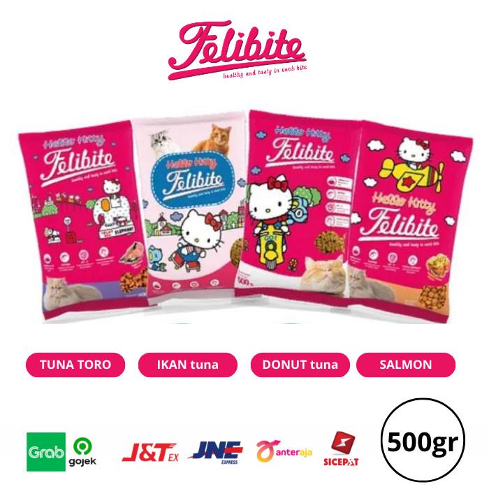 Jual Makanan Kucing Felibite 500 gr FRESH PACK - DONUT tuna - Kab ...