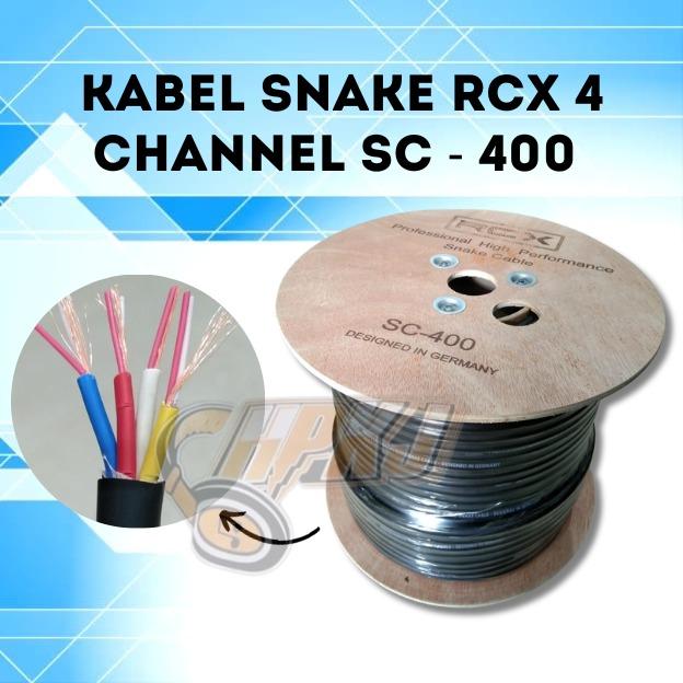Jual KABEL SNAKE 4CH RCX SC-400 kabel snake 4 channel merk RCX METERAN ...