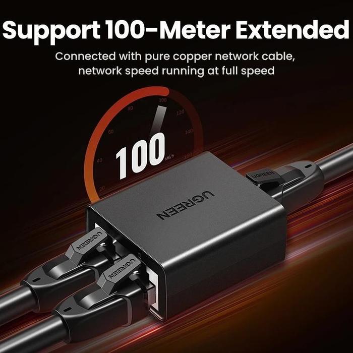 Jual Ugreen Splitter Rj45 Ethernet Connector Network Lan Adapter 50923 ...