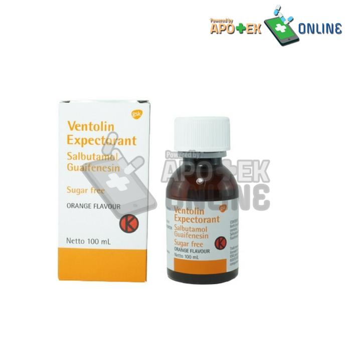 Jual VENTOLIN EXPECTORANT SYRUP 100ML - Kota Palembang - Apotek Central Kalidoni | Tokopedia