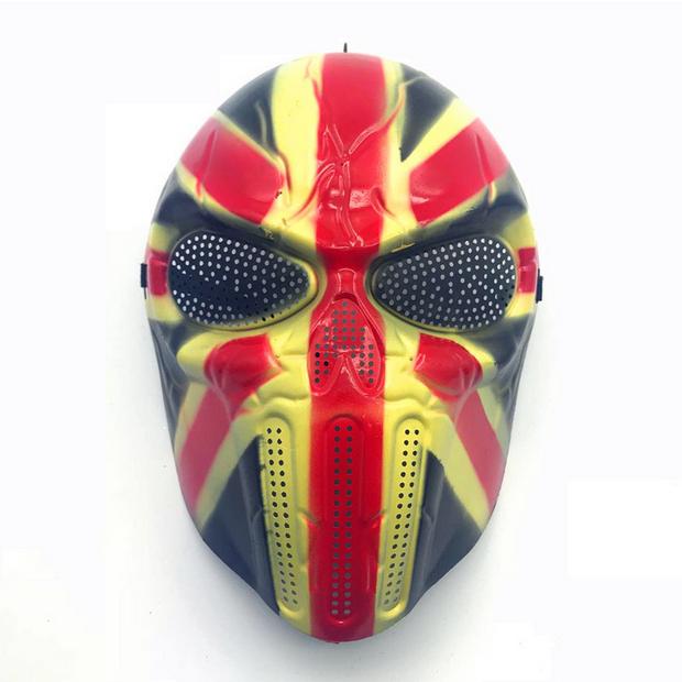 Jual Produk Topeng Halloween Cosplay Party Full Face Devil Fire Skull ...