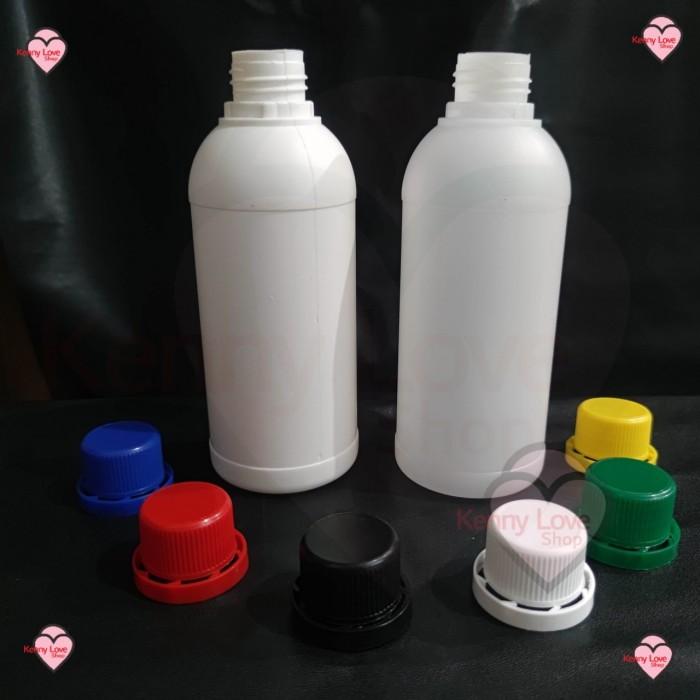 Jual Botol LABOR 500 ml agro Pert 500ml plastik HDPE Kimia pupuk bulet ...