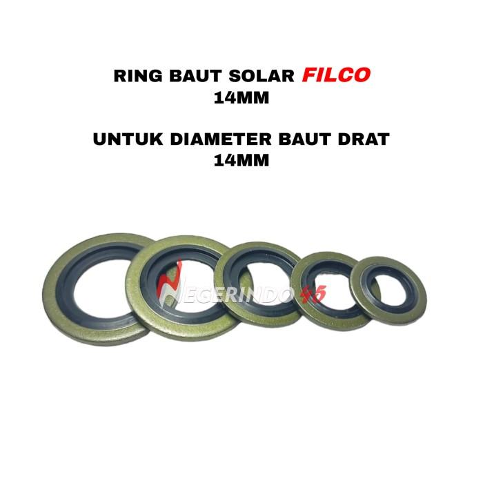 Jual FILCO RING BAUT SOLAR 8MM 10 12 14 16 18 20 22 24 27MM WASHER SEAL ...