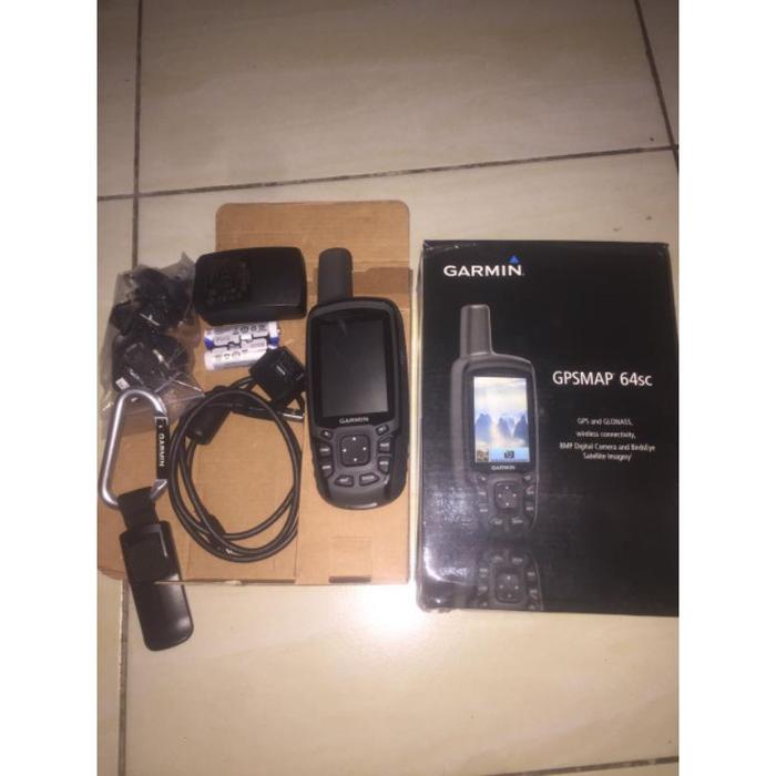 Jual GPS Garmin 64sc Camera Bekas Lengkap Garmin GPSMAP 64 SC Second ...