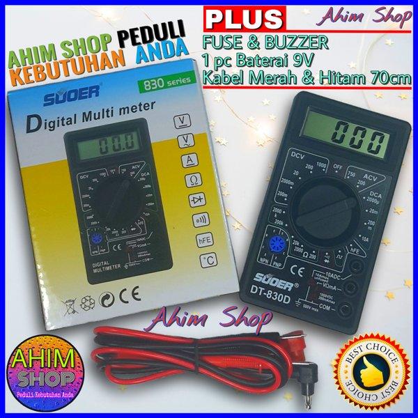 Jual Multitester Digital Multimeter Avometer Pocket Alat Ukur Arus ...