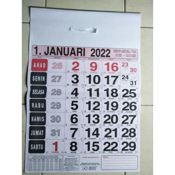Jual Produk KALENDER 2024 TANGGUNG kalender almanak dinding kantor ...