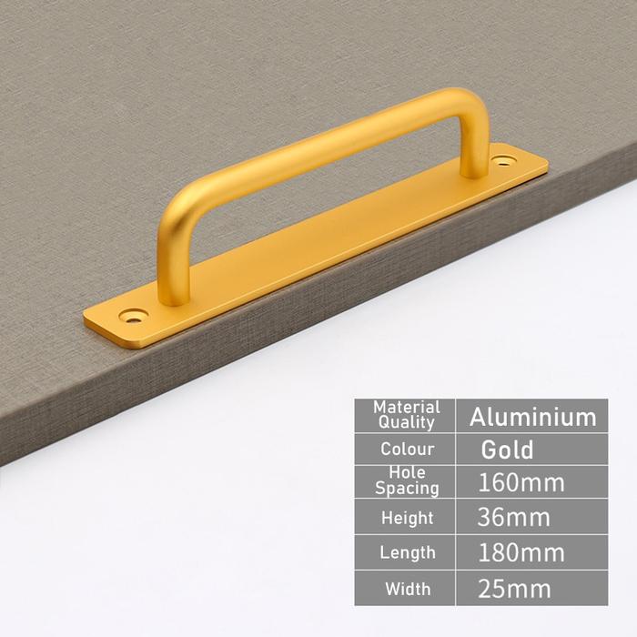Jual Tarikan Plat Push Pull Handle Laci Lemari Pintu Jendela Aluminium ...