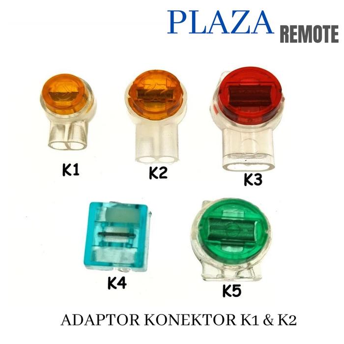 Jual 50 PC RJ45 ETHERNET KONEKTOR K1 & K2 CRIMP CONNECTION TERMINAL ...