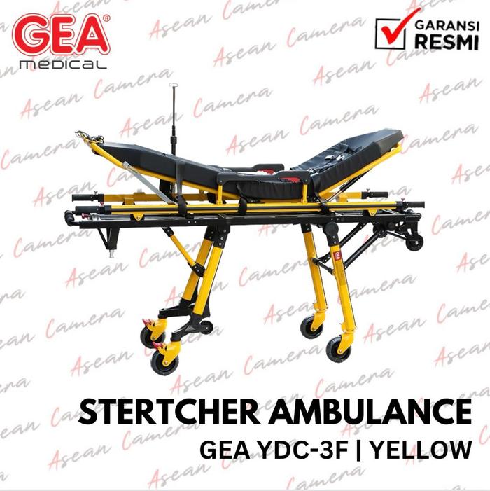 Jual GEA YDC-3F STRETCHER FOR AMBULANCE CAR / TANDU AMBULANS YDC3F ...