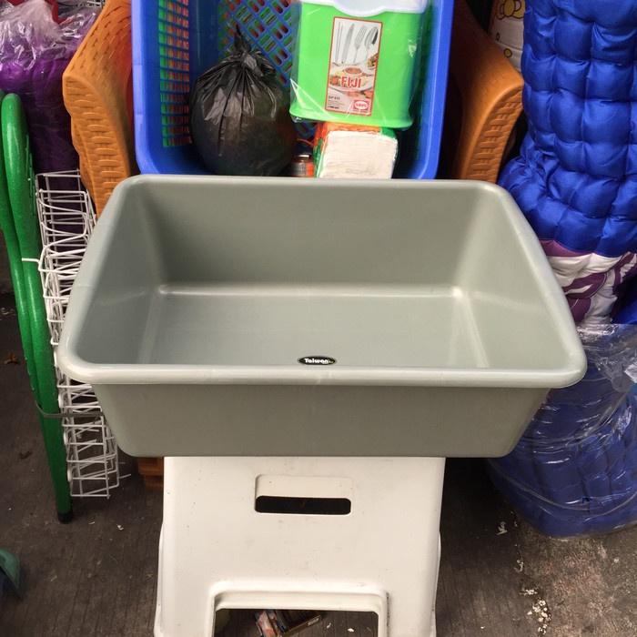 Jual 📌 Baskom kotak plastik sedang I Bak segi plastik besar I Bak Segi ...