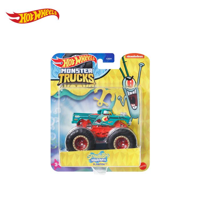 Jual Hot Wheels Monster Trucks Plankton Character - Mainan Mobil Anak ...