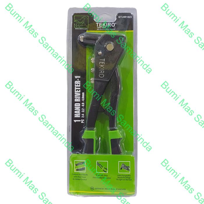Jual TANG RIVET HITAM HR 1823 TEKIRO / HAND RIVETER ALUMINIUM HEAVY ...