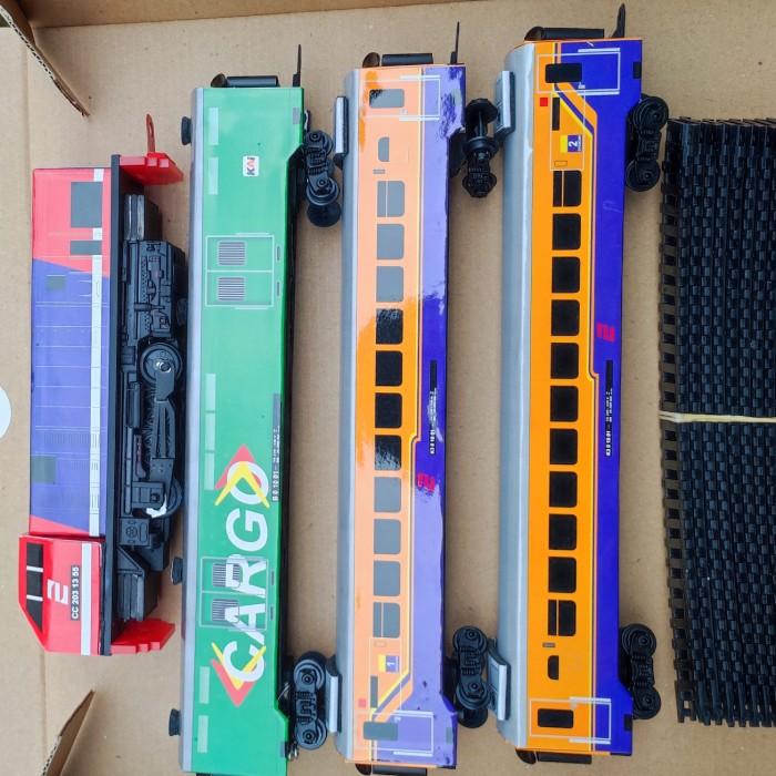 Jual Rangkaian Mainan Kereta Api Indonesia Murah Kayu CC203 Perumka ...