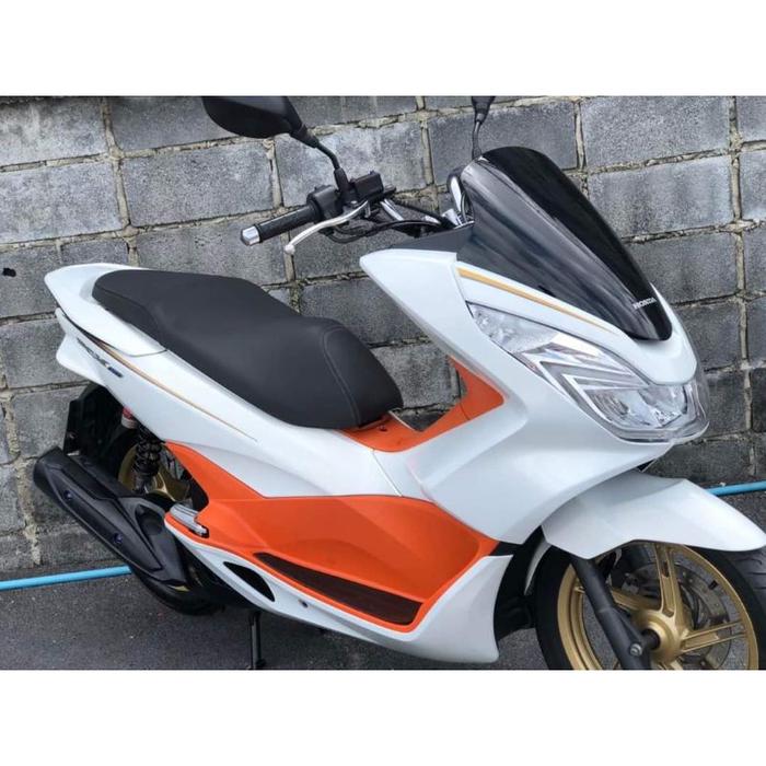 Jual Body Kasar Deck Pcx Cbu Merah Marun Dan Oren Original Honda ...