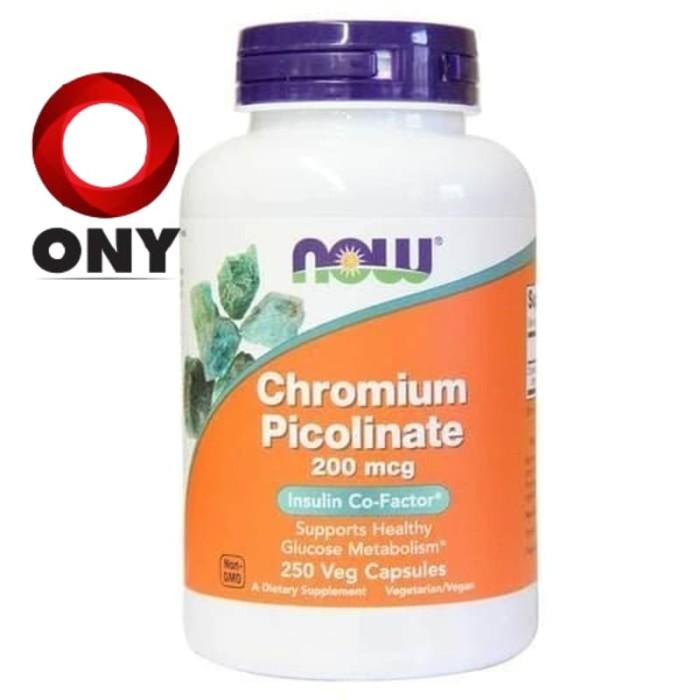 Jual NOW CHROMIUM PICOLINATE 200MG 200 MG 250 CAP - Jakarta Pusat ...