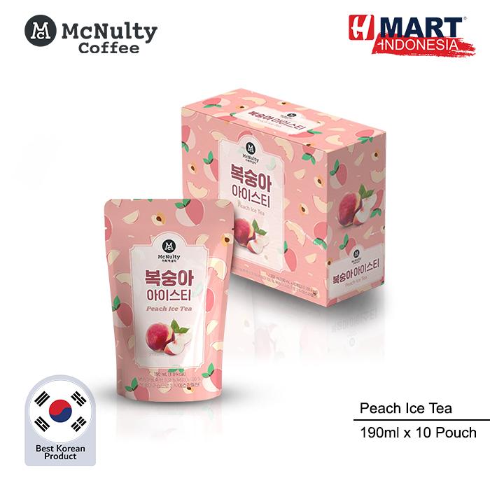 Promo McNulty Peach Ice Tea - Minuman Teh Rasa Buah Persik 190ml x 10 Pouch - Jakarta Selatan ...