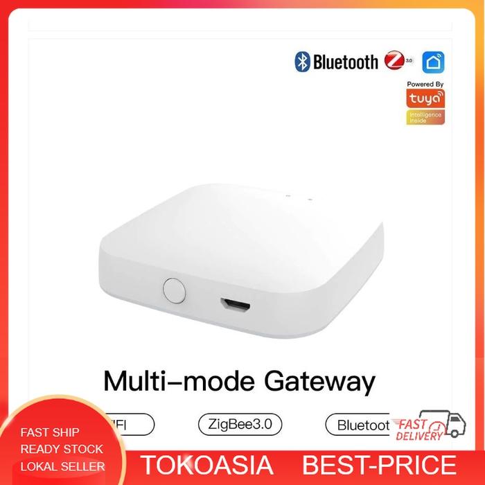 Jual HUB (ZigBee3,BT Mesh,Wifi) (TUYA) New Gen Multi-Mode Smart Gateway hub - Kota Pekanbaru ...