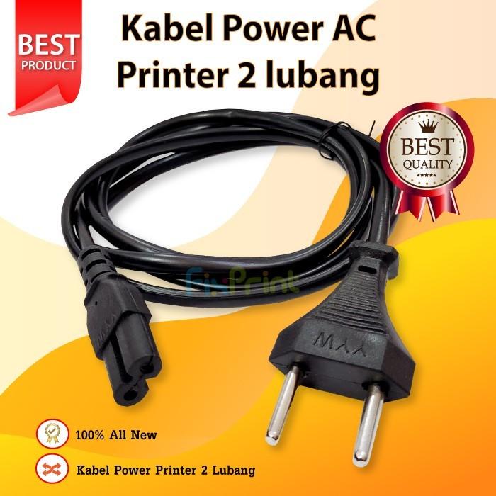 Jual Kabel Power Listrik 2 lubang utk Tape Radio PS Printer AC Cord ...