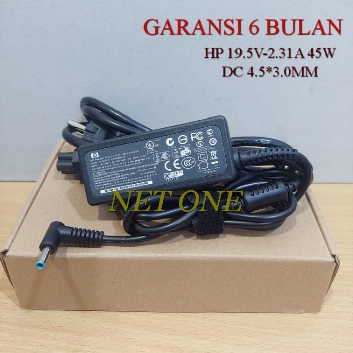 Jual Adaptor Charger Laptop HP 19.5v - 2.31a 45W DC 4.5*3.0mm Blue PIN -NE - Kab. Sleman - NET ...