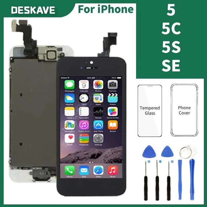Jual Complete LCD For iPhone 5 5C 5S SE 2016 Screen Full Set Display ...