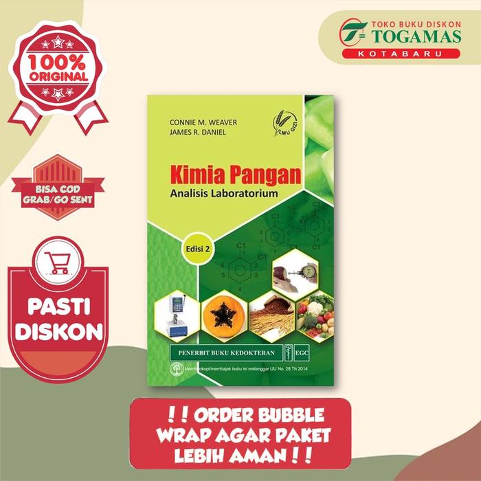 Jual KEDOK - KIMIA PANGAN ANALISIS LABORATORIUM - CONNIE M. WEAVER ...