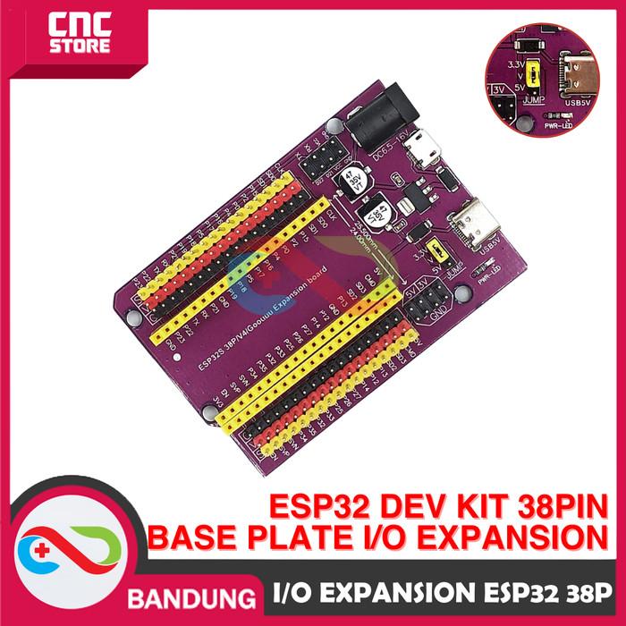 Jual terbaru i/o expansion esp32 shield esp32s 38p base plate extension ...