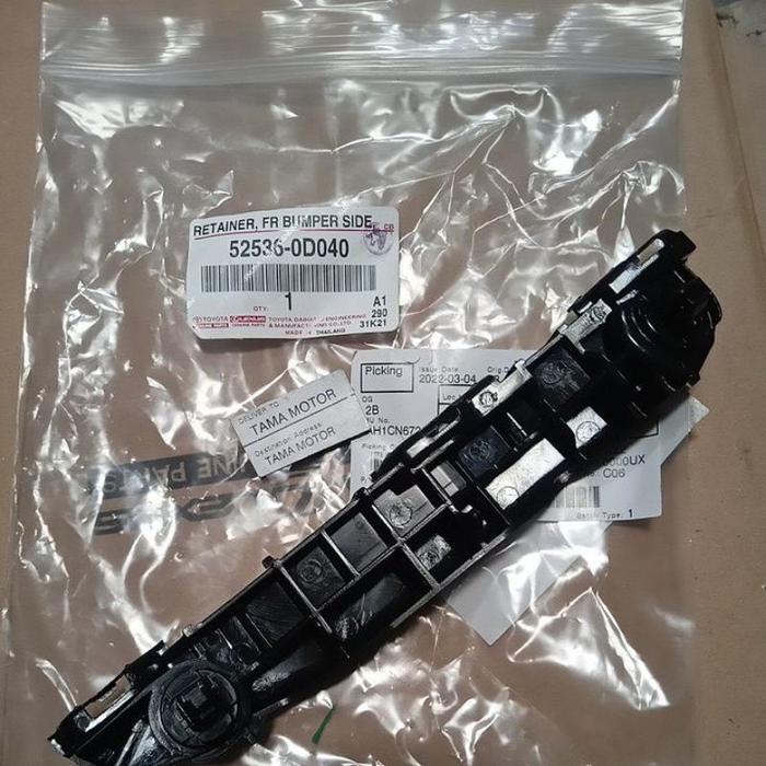 Jual Braket Bemper Depan Yaris Bakpao 2006-2013 52535-0D040 52536-0D040 ...