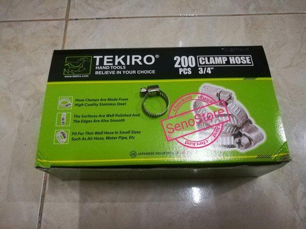 Jual Tekiro Hose Clamp Clam Selang 3 Per 4 Inchi Terbaru - Jakarta ...