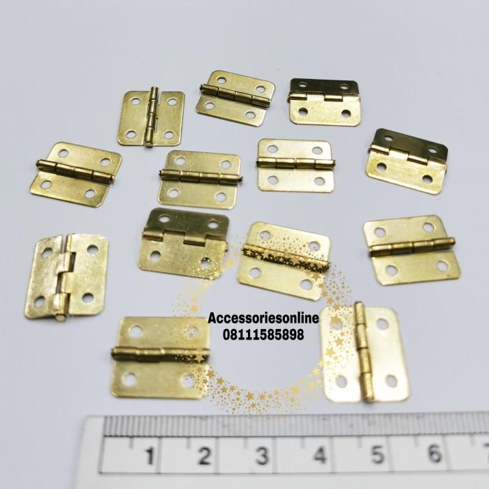 Jual ENGSEL KOTAK PERHIASAN KECIL / ENGSEL AGENDA 15MM X 15 - 100 PC ...