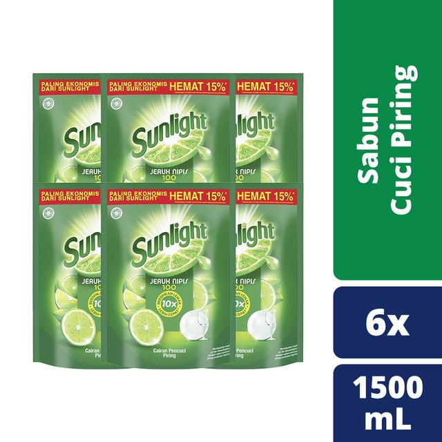 Jual Sunlight Sabun Cuci Piring Jeruk Nipis Lime 1500ml Isi 6 Di Seller Yama - Cengkareng Timur ...